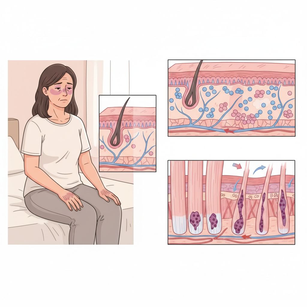 O que é Dermatomiosite do adulto e como tratar?