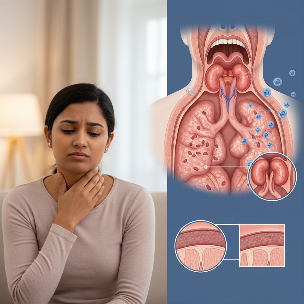 O que é Doenças crônicas de amígdalas ou adenoides, não especificadas e ...
