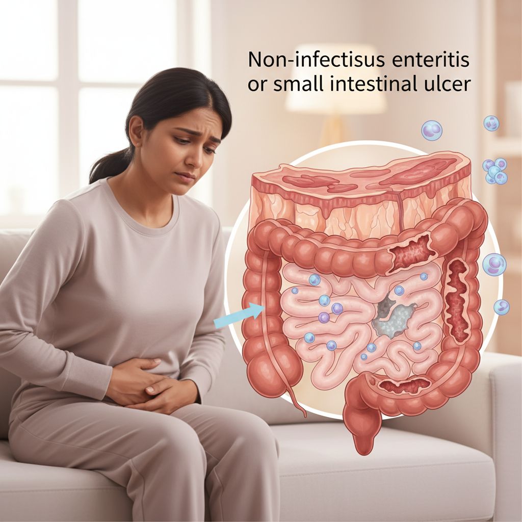 O que é Enterite ou úlcera não infecciosa do intestino delgado e como ...