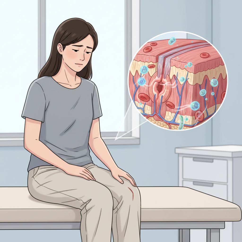O que é Ferimento aberto do joelho ou perna e como tratar?