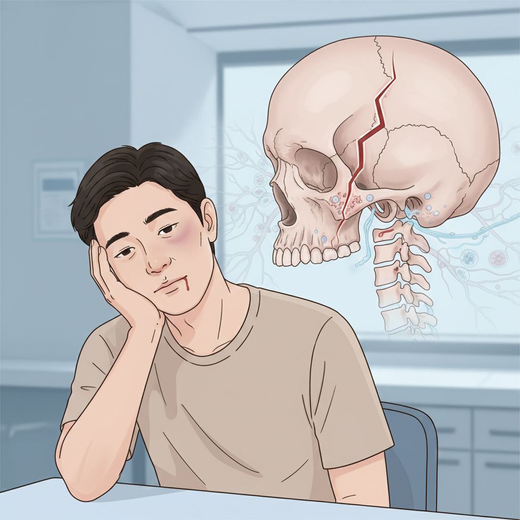 O que é Fratura da base do crânio, tipo não especificada e como tratar?