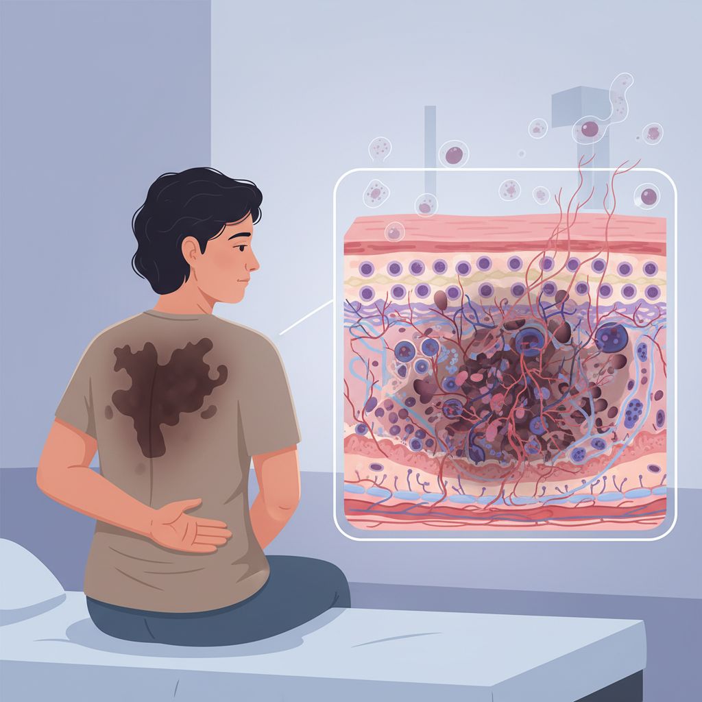 O que é Melanoma maligno originado em nevo gigante congênito e como tratar?
