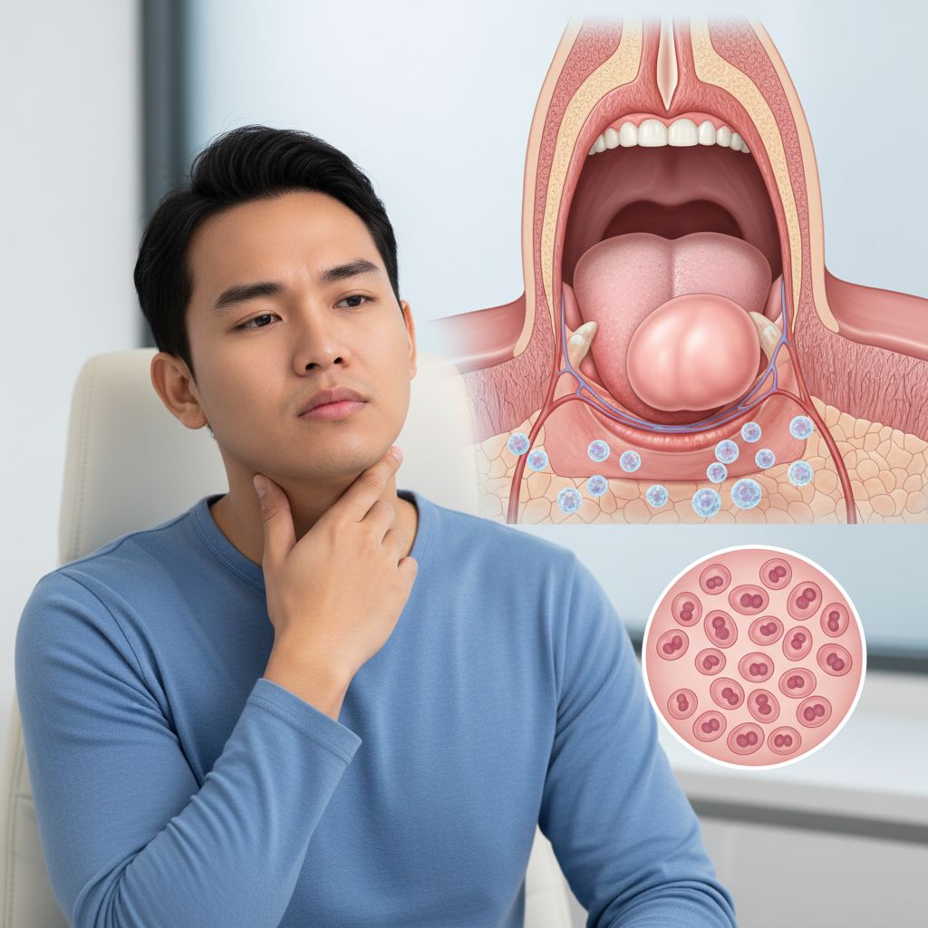 O que é Neoplasia benigna da amígdala (tonsila e como tratar?