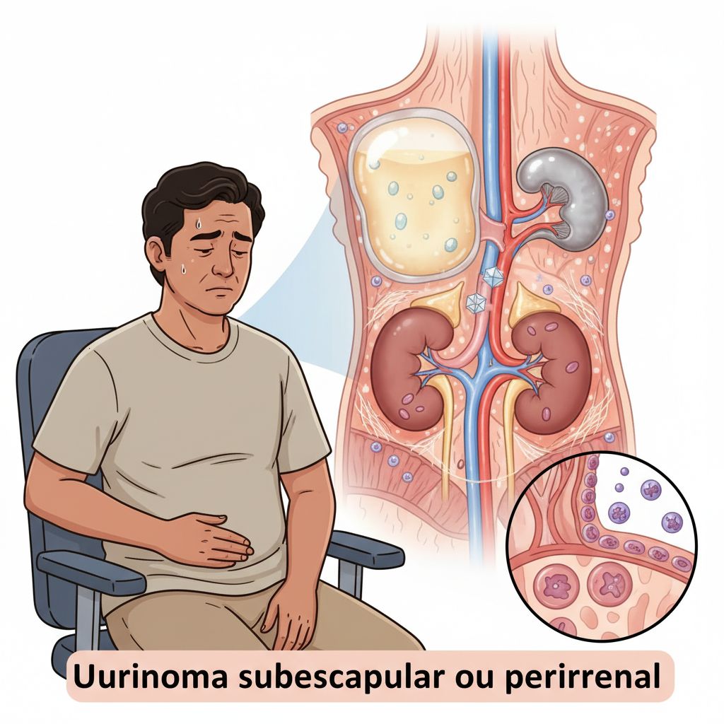 O que é Urinoma subescapular ou perirrenal e como tratar?